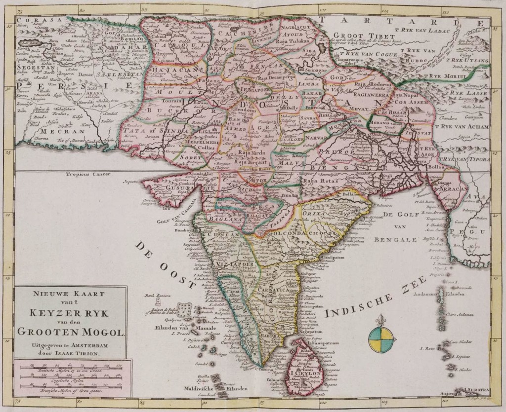 Historical map India - Maps of India