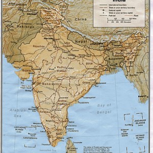 India South asia Map - Maps of India