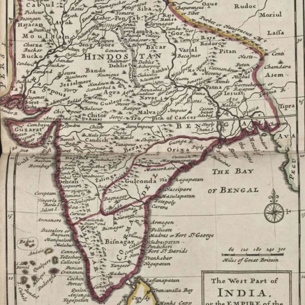 India historical map - Maps of India
