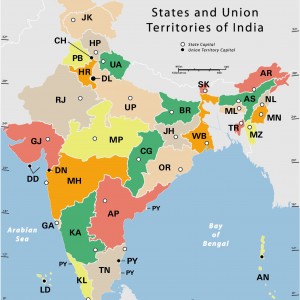 India districts map - Maps of India