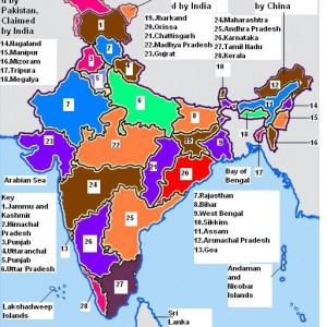 India districts map - Maps of India