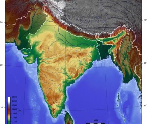 India city scale map - Maps of India