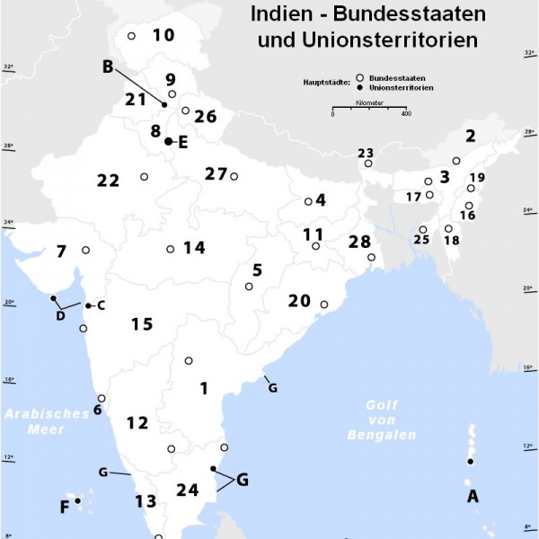 India districts map - Maps of India