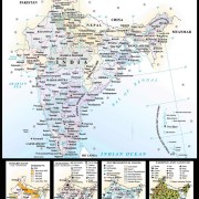 India Transportation map - Maps of India