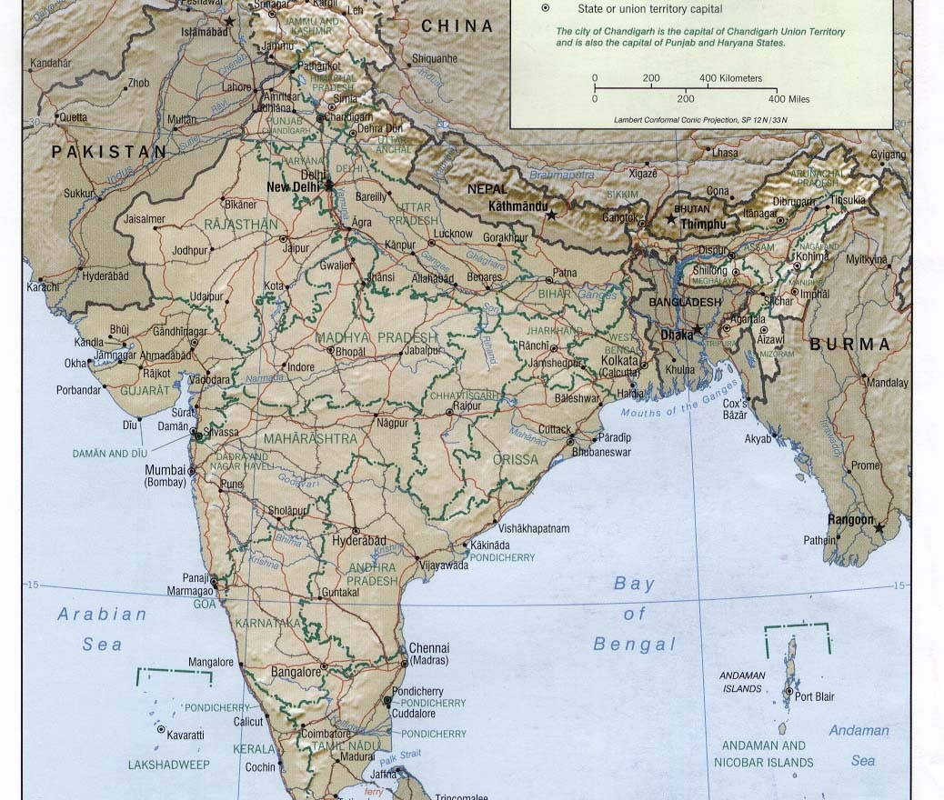 India cities Map - Maps of India