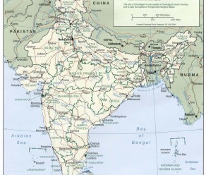 India historical map - Maps of India