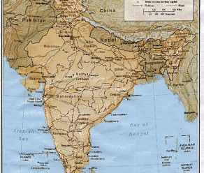 India city scale map - Maps of India